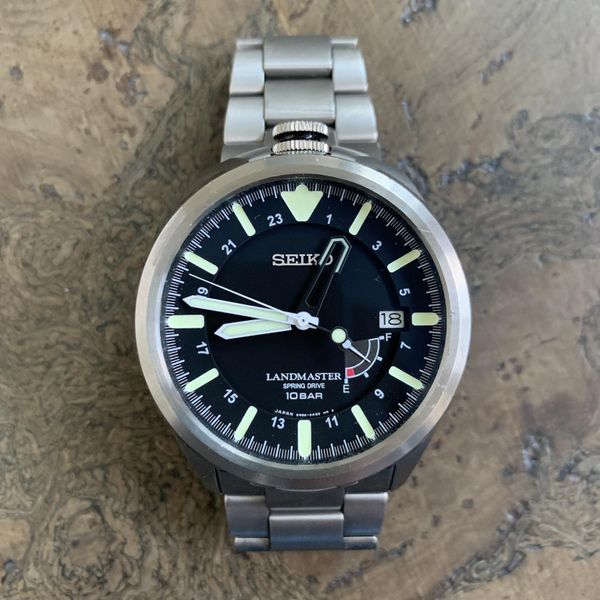 [WTS] Seiko Landmaster SBDB015 Titanium Spring Drive GMT | WatchCharts