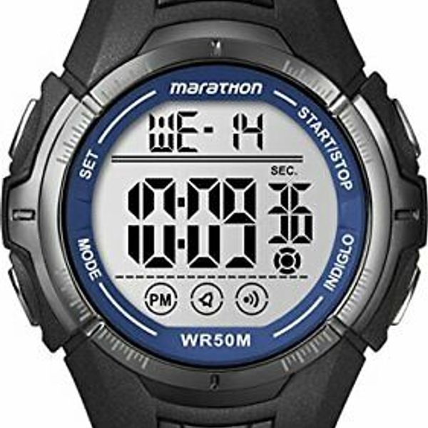 INDIGLO Backlight T5K359 Ironman Marathon Digital Mens Watch Black ...