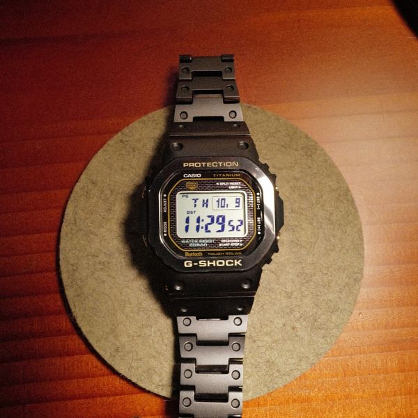 CASIO G-SHOCK GMW-B5000TB-1DR Limited Titanium Men's Watch ...