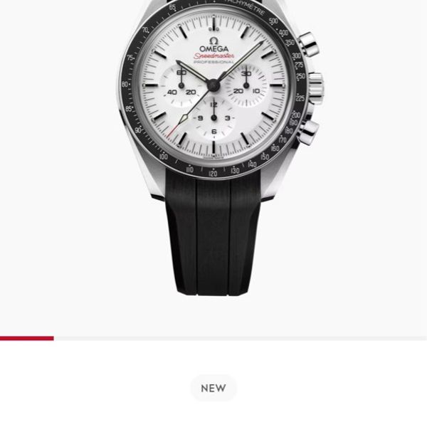 Omega Speedmaster Moonwatch “Panda” / White | WatchCharts Marketplace