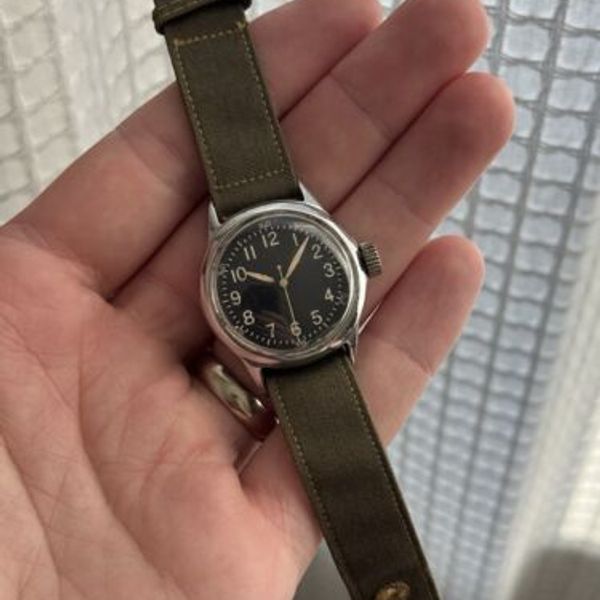 1942 Waltham A-11 Hack Grade WW2 Pilot Watch - Runs Perfect ...