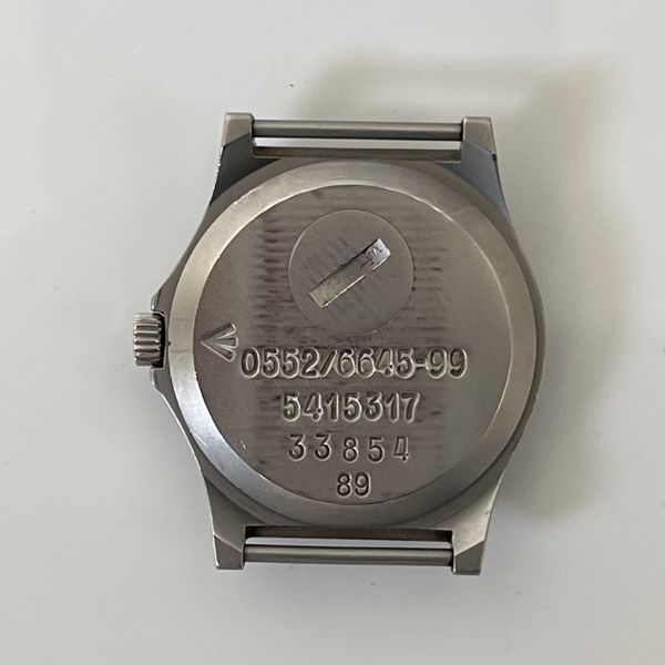 CWC G10 Royal navy issued 0552 1989 - tritium dial - excellent ...