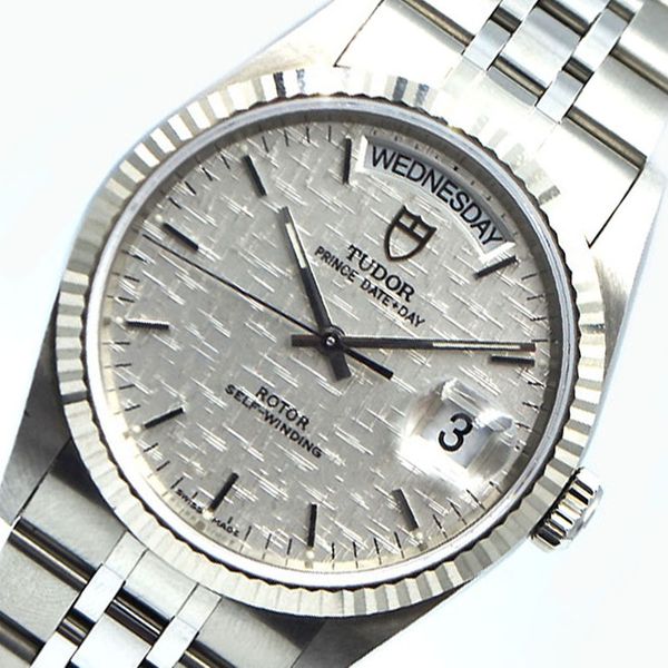 Tudor TUDOR Prince Date Day 76214 Silver Automatic Unisex Watch [Used ...