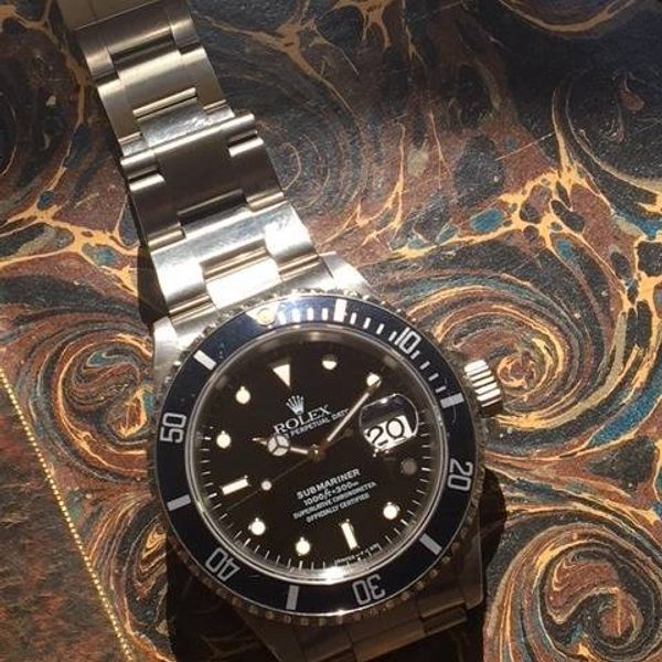 Rolex 16610 Sub 1990's all tritium in great shape! | WatchCharts ...