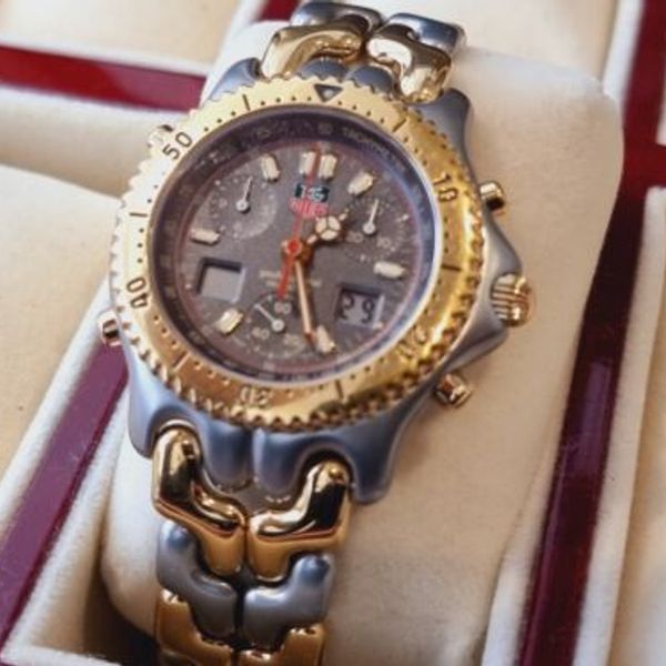 Tag Heuer Sel Chrono Senna NEAR MINT FULLY SERVICED 1 Year Warranty £ ...