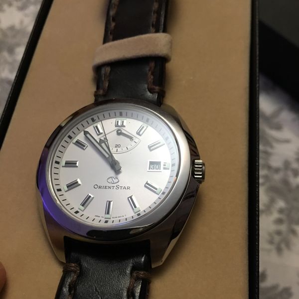 Orient star Somes white dial | WatchCharts Marketplace