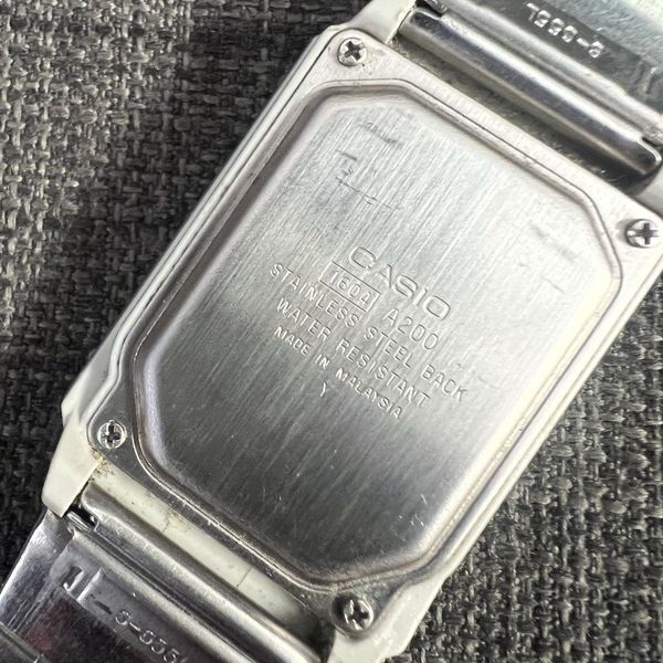 Casio A200 Futurist Vintage Digital Watch | WatchCharts Marketplace
