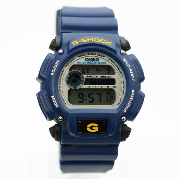 Casio G Shock Digital Watch Alarm Timer Stopwatch (Blue) DW9052 2V ...