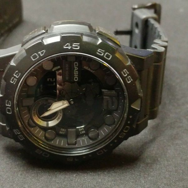 Casio World Time, 3 Alarm Timer, Model 5479 AEQ-100 New Battery Runs ...