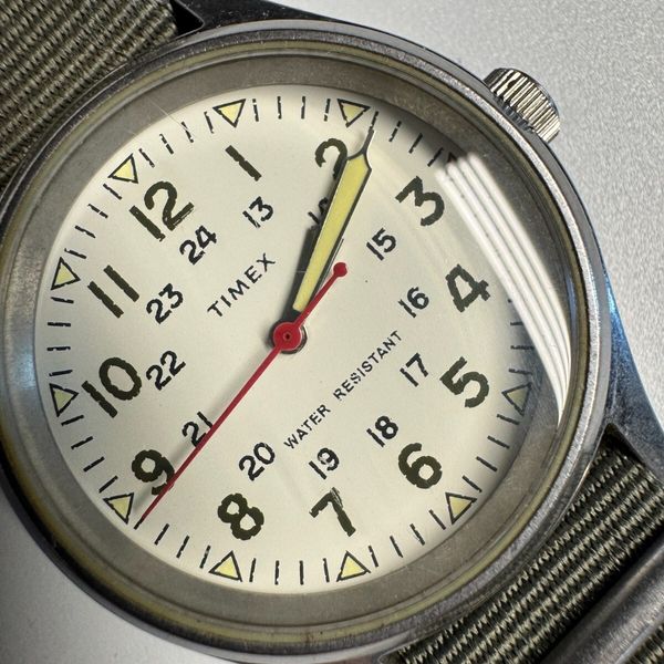 Timex Quartz Field Watch Quartz J Crew Catalog Exclusive Circa 2010 ...