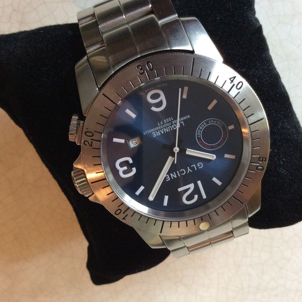 FS: Glycine Lagunare 3819 - Blue Dial - SS Bracelet - SHARP! | WatchCharts