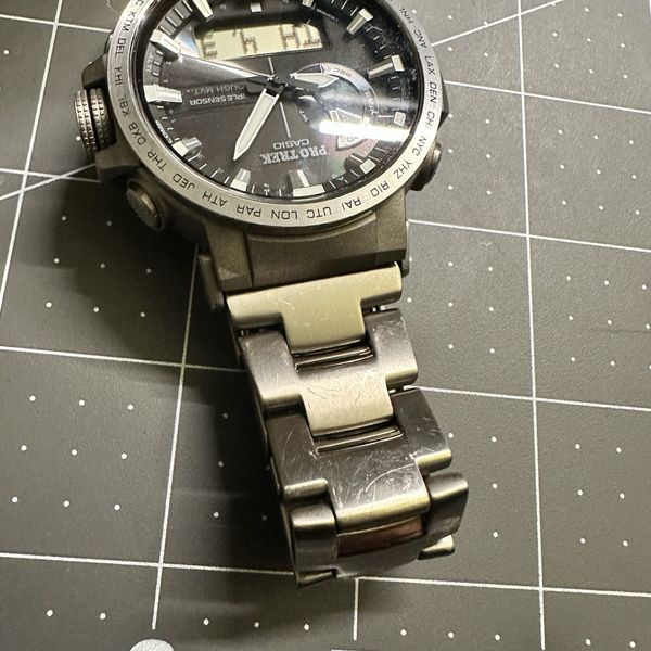 Casio Pro Trek Men's Black Watch - PRW-60T | WatchCharts Marketplace