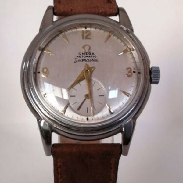OMEGA SEAMASTER BUMPER AUTOMATIC Sup Second 1950 34 MM Ref 2636-6 Cal ...