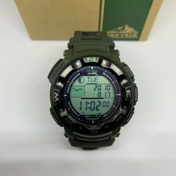Casio Pro Trek Pathfinder Camo Tough Solar Triple-Sensor - PRW2500B-3 ...