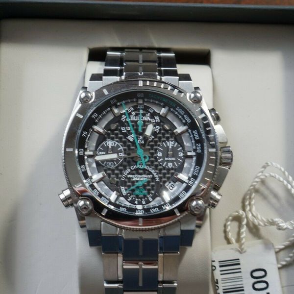 BULOVA MEN'S PRECISIONIST 140TH ANNIVERSARY CHRONOGRAPH 96B241 ...
