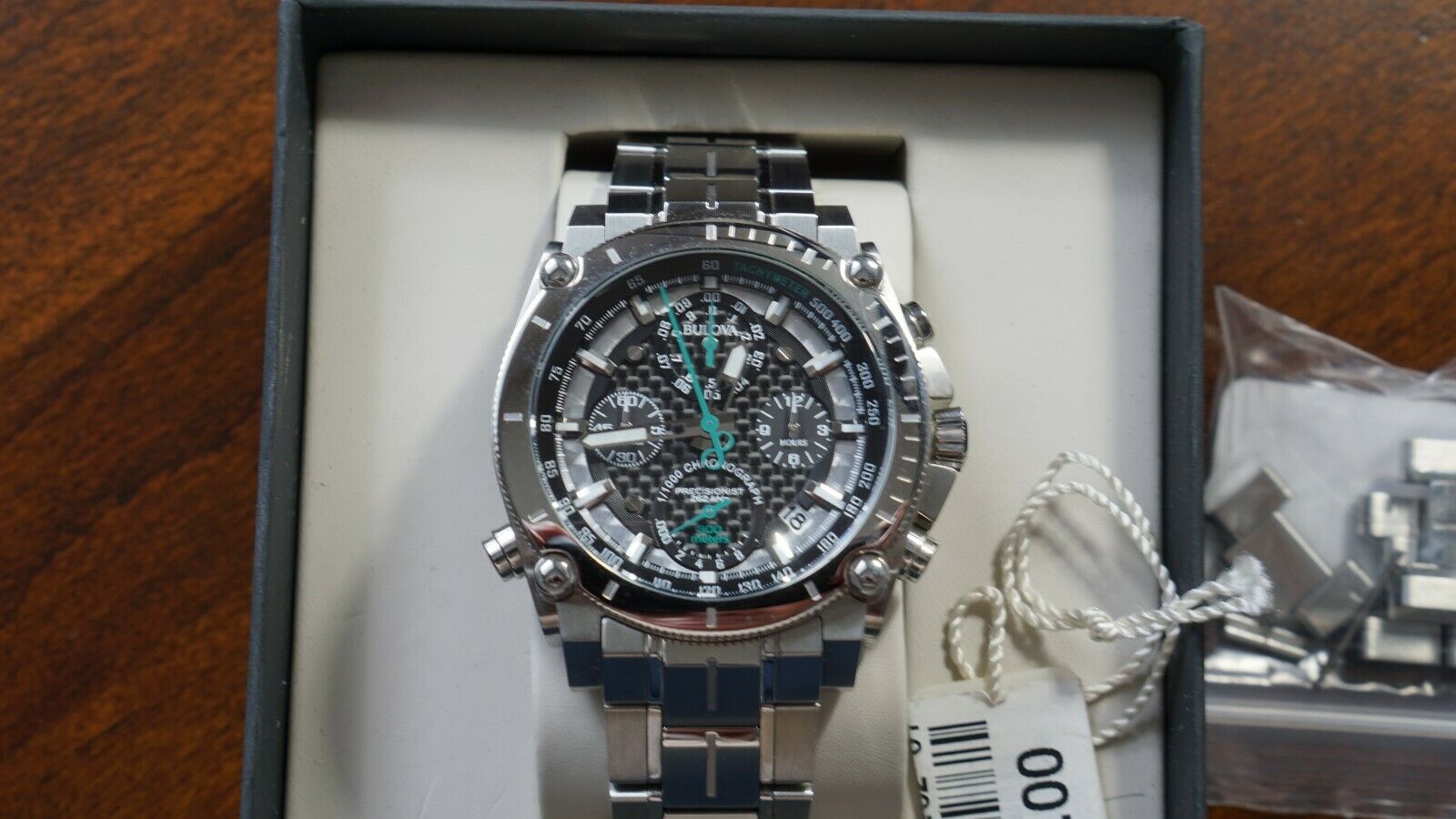 BULOVA MEN'S PRECISIONIST 140TH ANNIVERSARY CHRONOGRAPH 96B241 ...