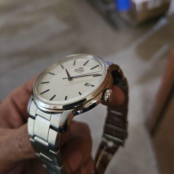 Orient Maestro Watch RA-AC0E02S10B White Dial Stainless Steel Band: 6 ...