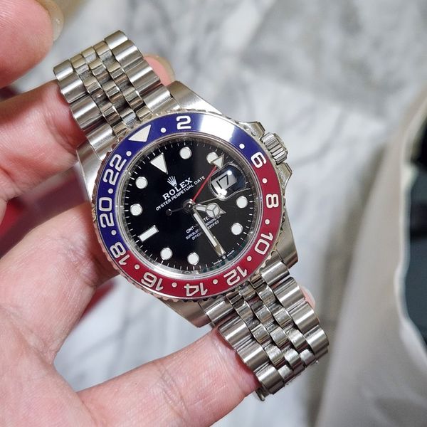🔥NFC Service Mk1 Rolex gmt master II pepsi jubilee 126710blro ...