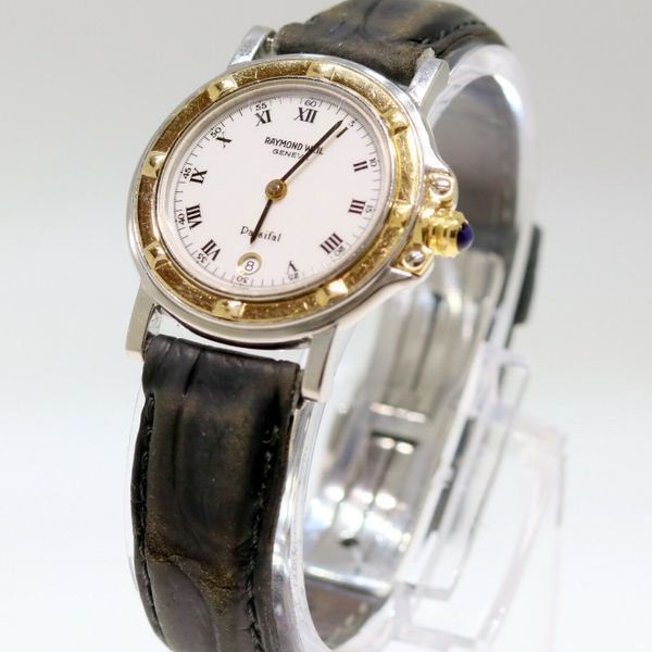 Raymond Weil Geneve 9989 Parsifal Women's Two-Tone Wrist Watch 27mm ...