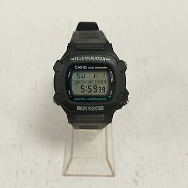 Casio Illuminator WR100M Digital Watch - Alarm Chronograph Collectable ...
