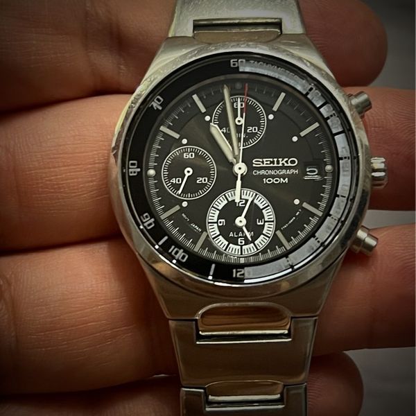 Seiko Chronograph 100M Watch | WatchCharts Marketplace