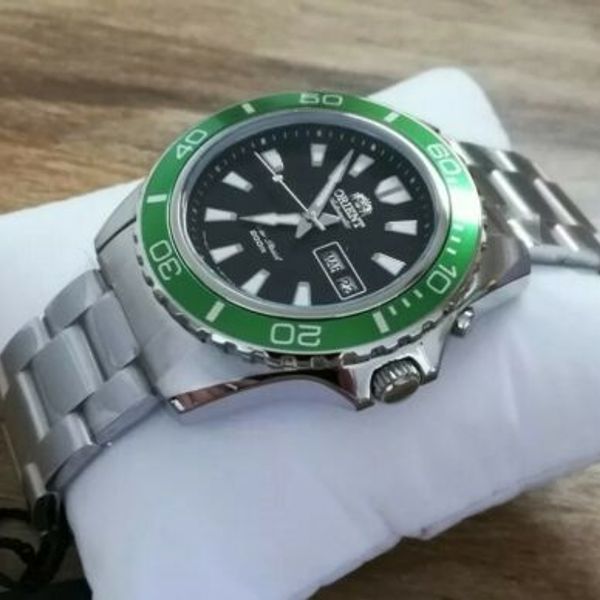 Orient Mako XL Green Bezel | WatchCharts Marketplace