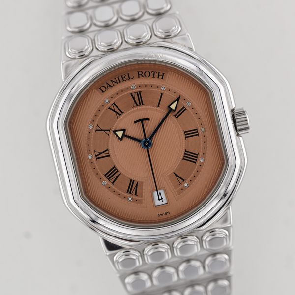 [WTS] Daniel Roth Le Sentier Salmon Dial Ref S177 Full Set Bracelet ...