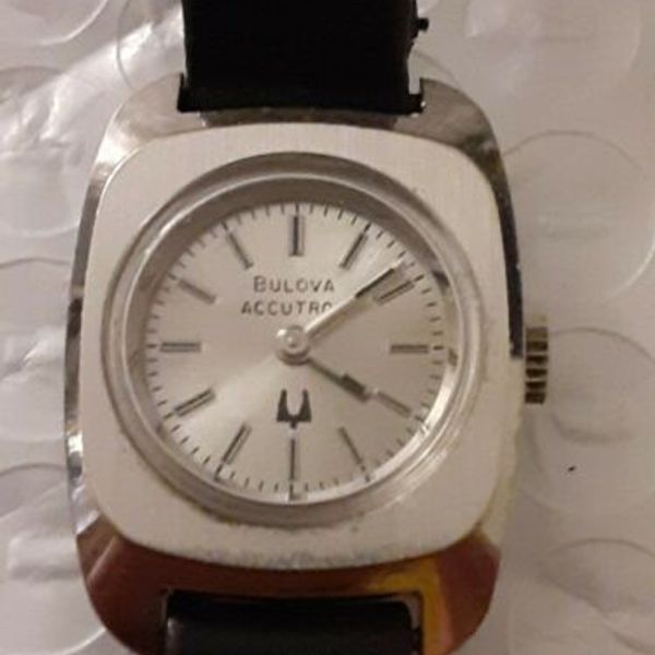 MENS Bulova Accutron Watch Tuning Fork 221 U.S.A. 2210 N6 1976 ...