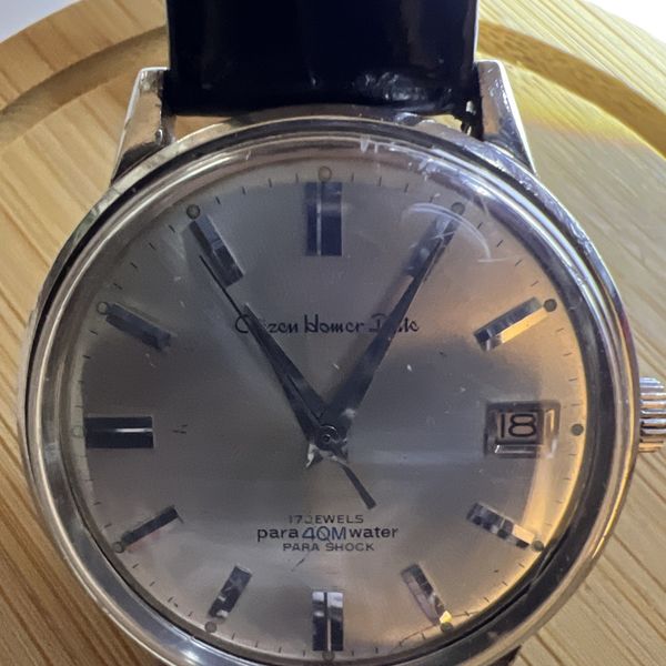 Vintage 1960â s Citizen Homer Date HODS 31401 | WatchCharts Marketplace