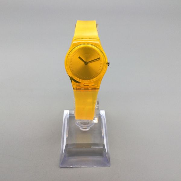Swatch Water Queen Watch Women 25mm Yellow Swiss Made in Box New ...