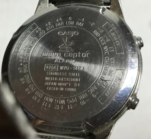 Casio Wave Ceptor 4756 Manual