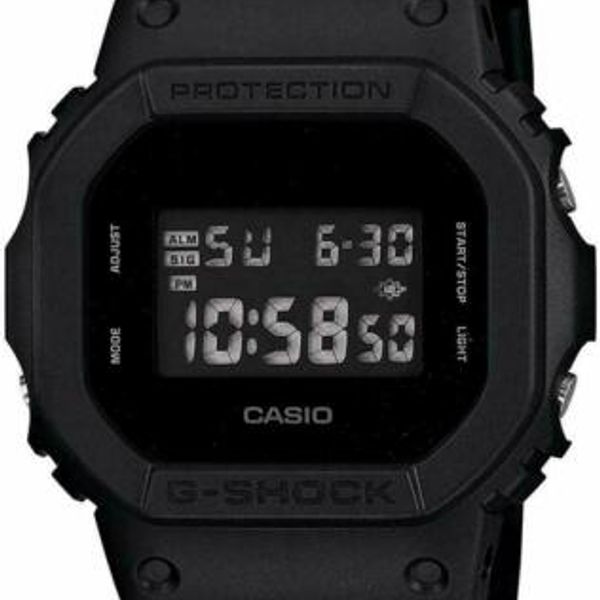 Casio G-Shock DW-5600BB-1 Black Resin Digital Men's Watch | WatchCharts