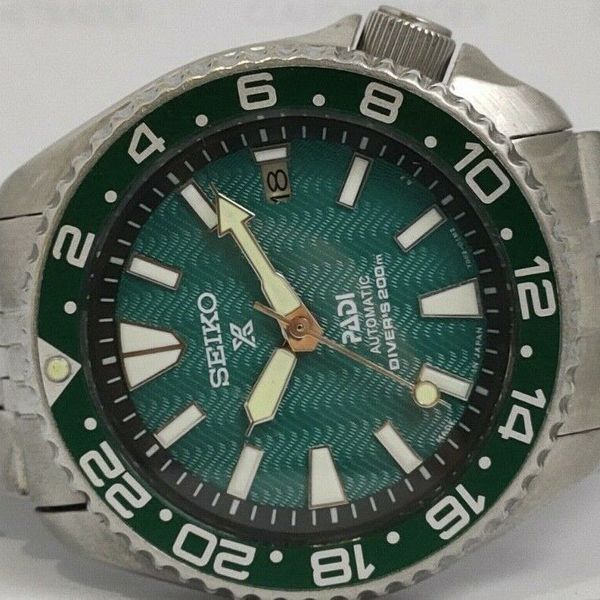SEIKO DIVER 7002-7000 AUTOMATIC MEN'S WATCH PADI SAMURAI DEEP WAVE ...
