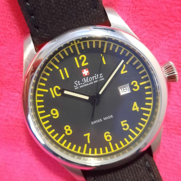 [WTS] St. Moritz watch - Swiss made - quartz | WatchCharts Marketplace
