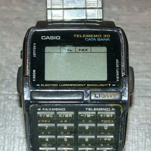 Vintage Casio DBC 300 Telememo Databank 30 | WatchCharts