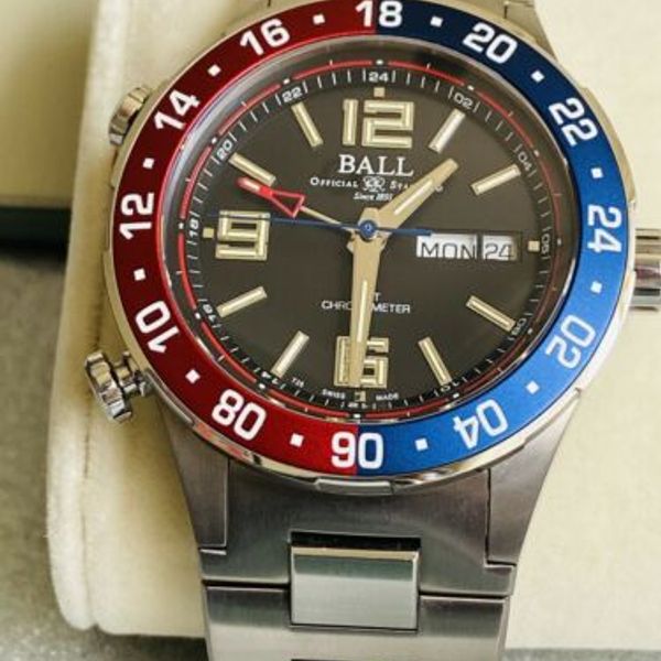 Ball Roadmaster Marine GMT Black Dial | WatchCharts
