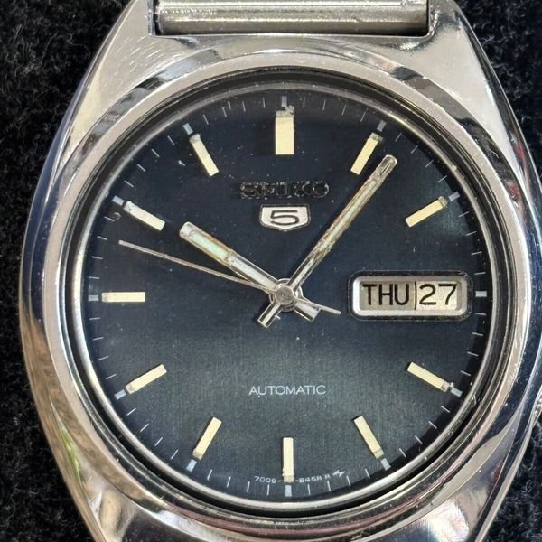 Seiko 5 vintage menâ s watch 7009-8331 | WatchCharts Marketplace