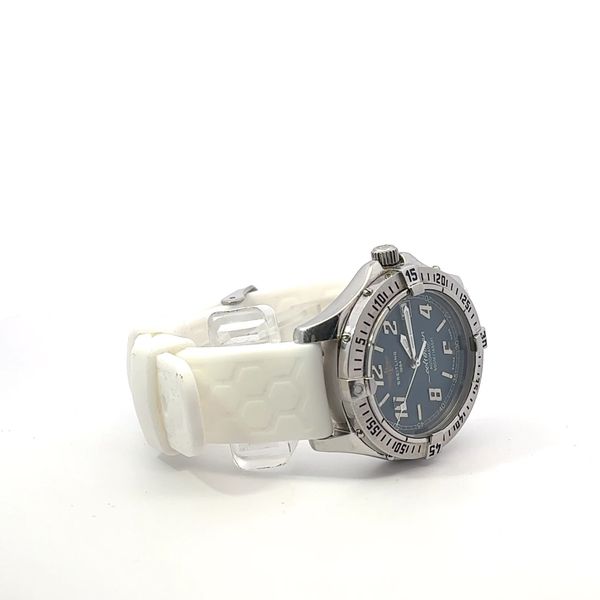 Breitling Colt Ocean Watch A17050 Stainless Steel Rubber Blue Dial ...