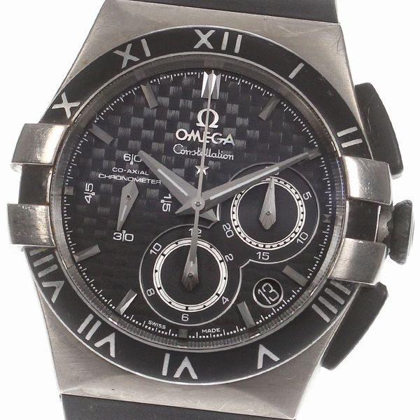 ★With box and paper [OMEGA] Omega Constellation Double Eagle Mission ...