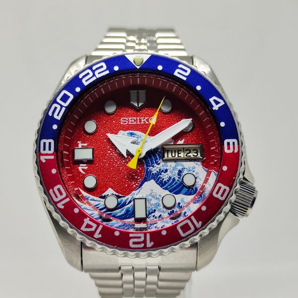 PRE OWNED SEIKO DIVERS 7S26-0020 GODZILLA DIAL AUTOMATIC MENS WATCH ...