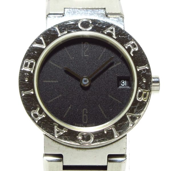 [New] [Used] BVLGARI (Bulgari) Bulgari Bulgari Watch Silver x Black ...