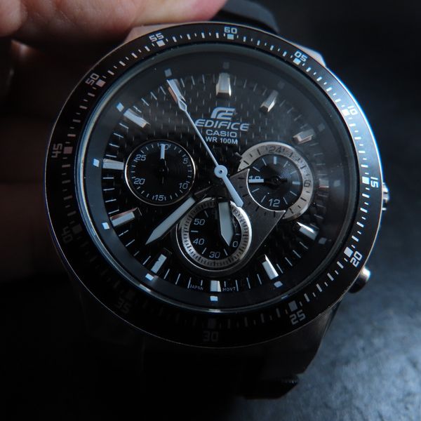 New EF-552 Casio Edifice Chronograph Quartz Men Watch | WatchCharts ...