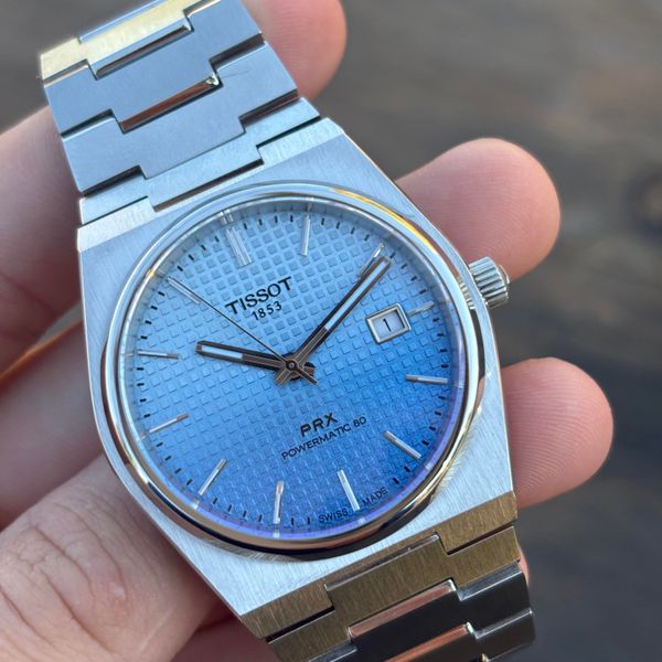 [WTS] Tissot PRX Gradient Dial 40mm | WatchCharts Marketplace