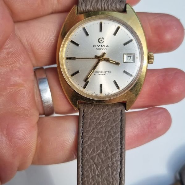 [WTS] Pair of vintage automatic Cyma Watches | WatchCharts Marketplace