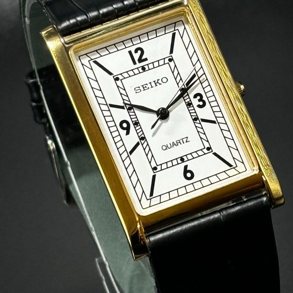 Seiko Slim Quartz Men's Japanese Wrist Watch Battery Installed ...