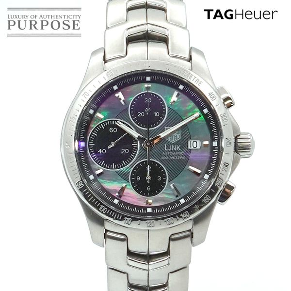 TAG Heuer TAG HEUER Link Moon Pearl Chronograph CJF211M Japan Limited ...