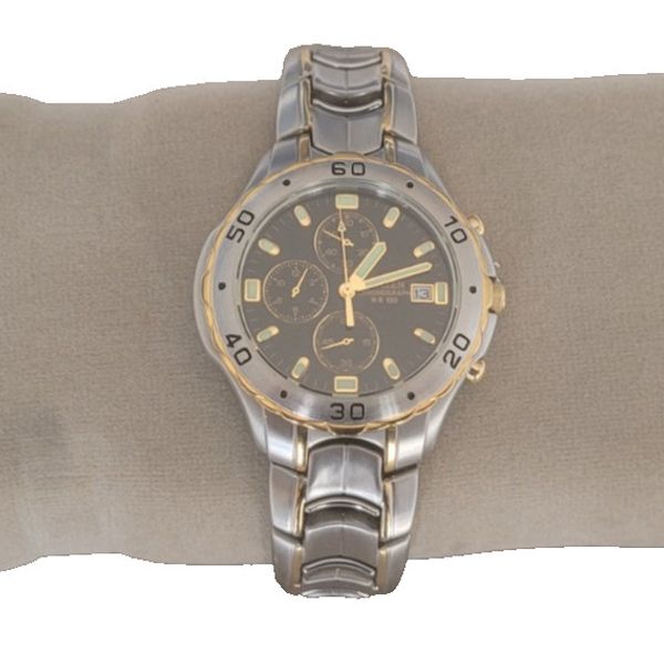 CITIZEN Chronograph Men's Watch Stainless Steel WR 10 Bar Quartz New ...