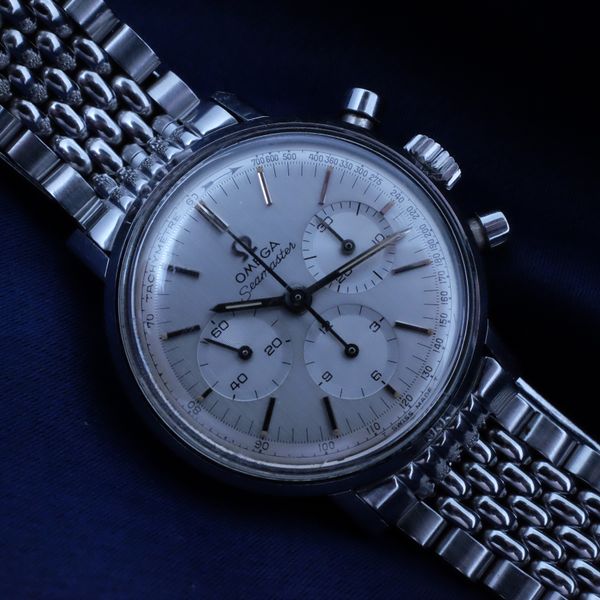 Fs 1967 Omega Seamaster 35mm Vintage Chronograph 321 Movement 105 005