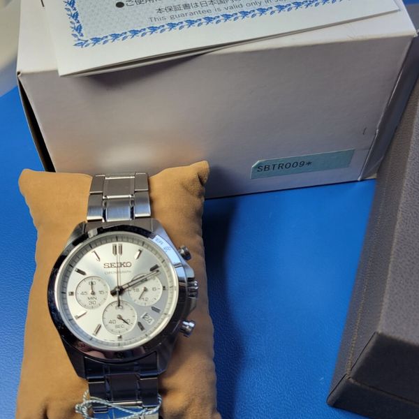Seiko Spirit Silver Men's Watch - SBTR009 | WatchCharts Marketplace