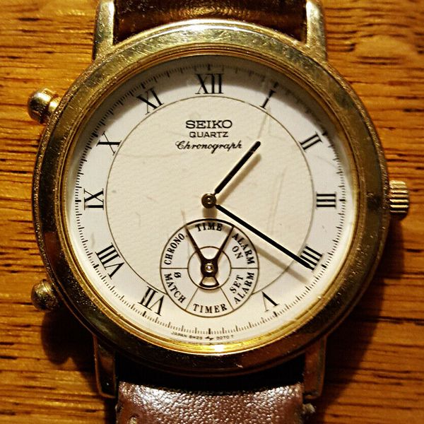 Seiko 'Dancing Hands' 8M25 - 8029 gent's chronograph | WatchCharts ...